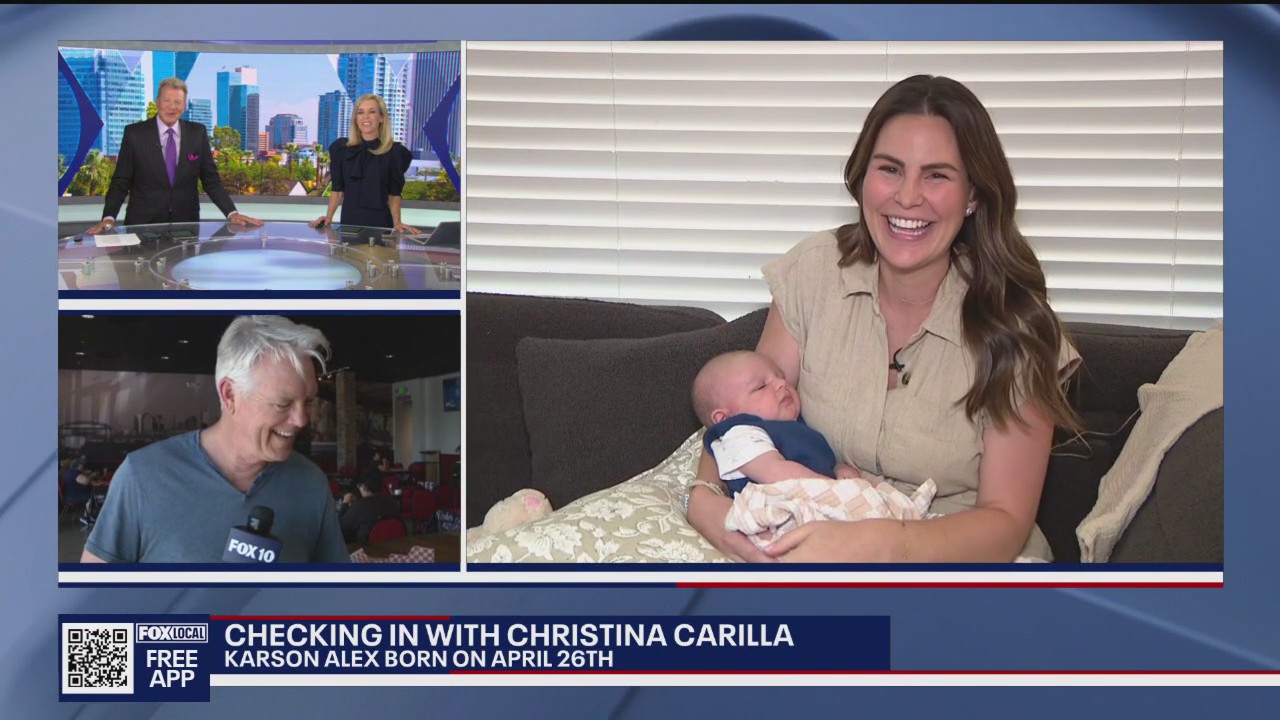 Meet Christina Carilla's new baby, Karson | FOX 10 Phoenix