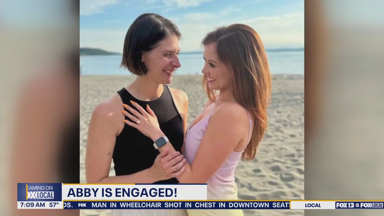 Fox 13 Meteorologist Abby Acone gets engaged | FOX 13 Seattle