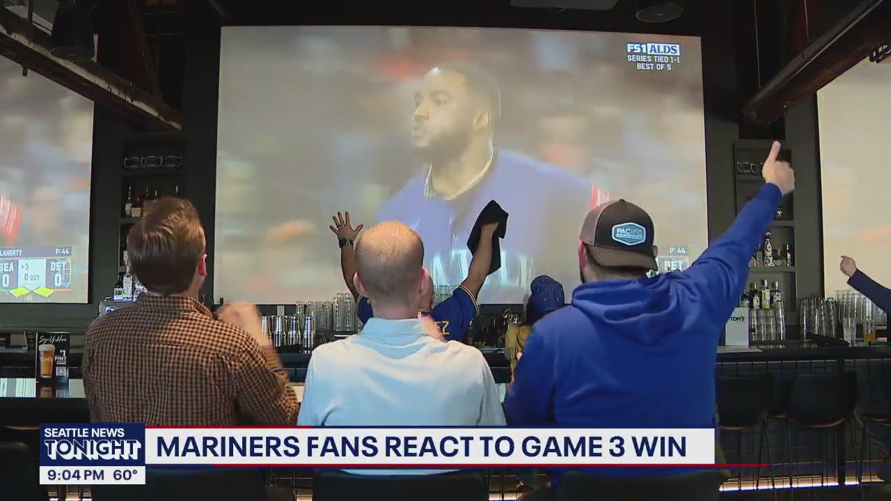 Mariners fans cut workday short to watch Game 3 of ALDS | FOX 13 Seattle