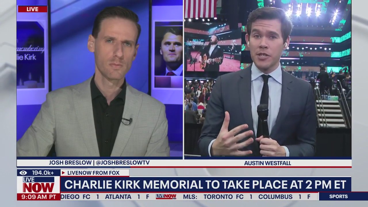 Live report: Charlie Kirk's Funeral | LiveNOW from FOX