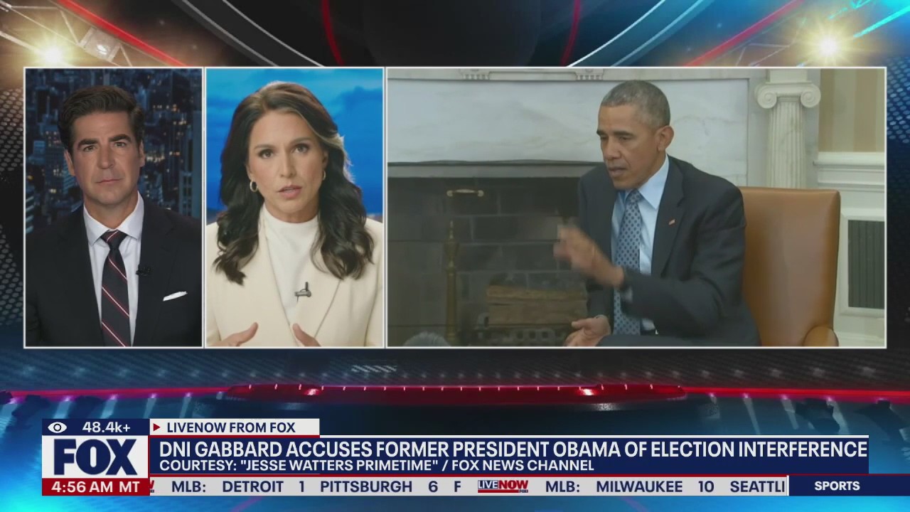 Tulsi Gabbard on Obama election interference claims | LiveNOW from FOX