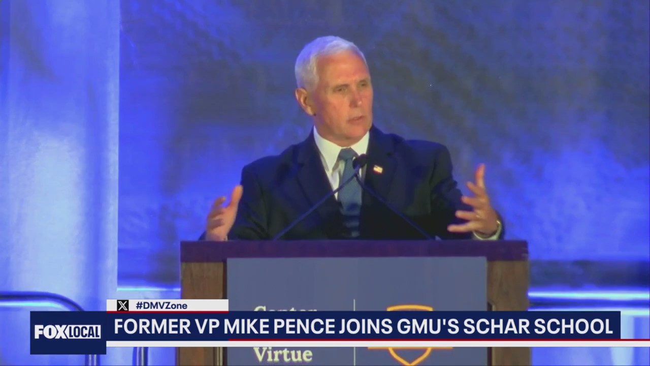 Mike Pence accepts new job at George Mason University | FOX 5 DC