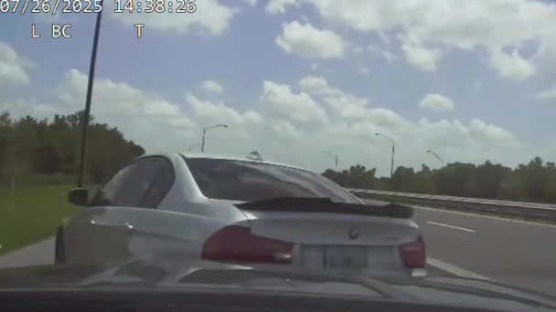 Video: Kidnapping suspect arrested after pursuit ends with PIT maneuver on wrong side of toll ...