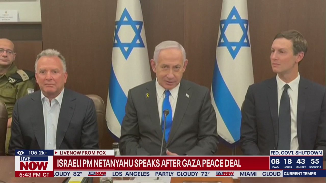Netanyahu, Witkoff, and Kushner speak on peace deal | LiveNOW from FOX