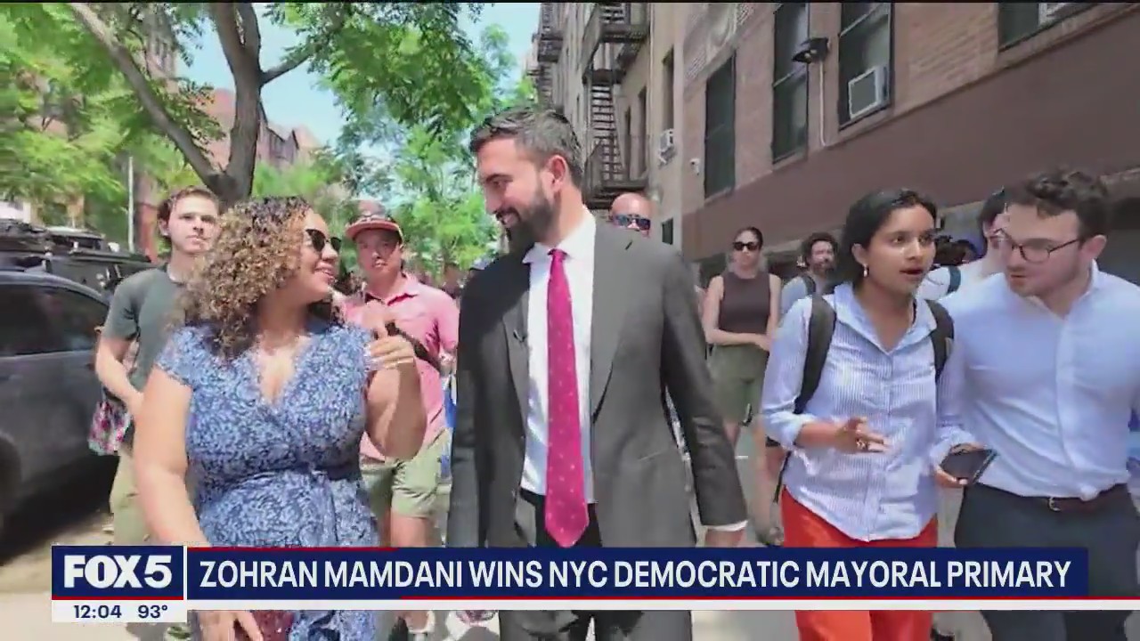 Zohran Mamdani wins NYC Democratic mayoral primary: Gov. officials react | FOX 5 New York