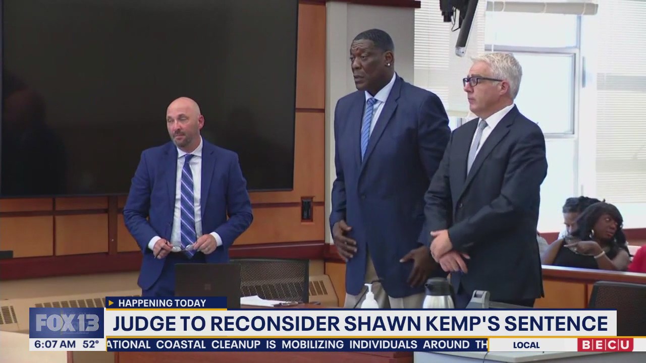 WA judge to reconsider Shawn Kemp's sentence | FOX 13 Seattle