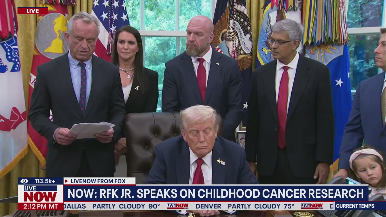 RFK Jr. speaks on health plans in Oval Office | LiveNOW from FOX