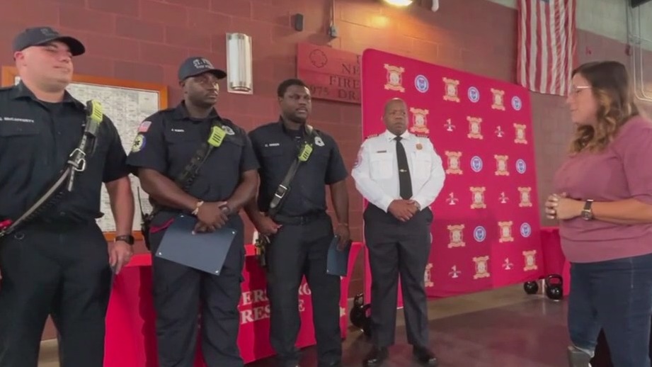 Woman meets team that saved her life | FOX 13 Tampa Bay