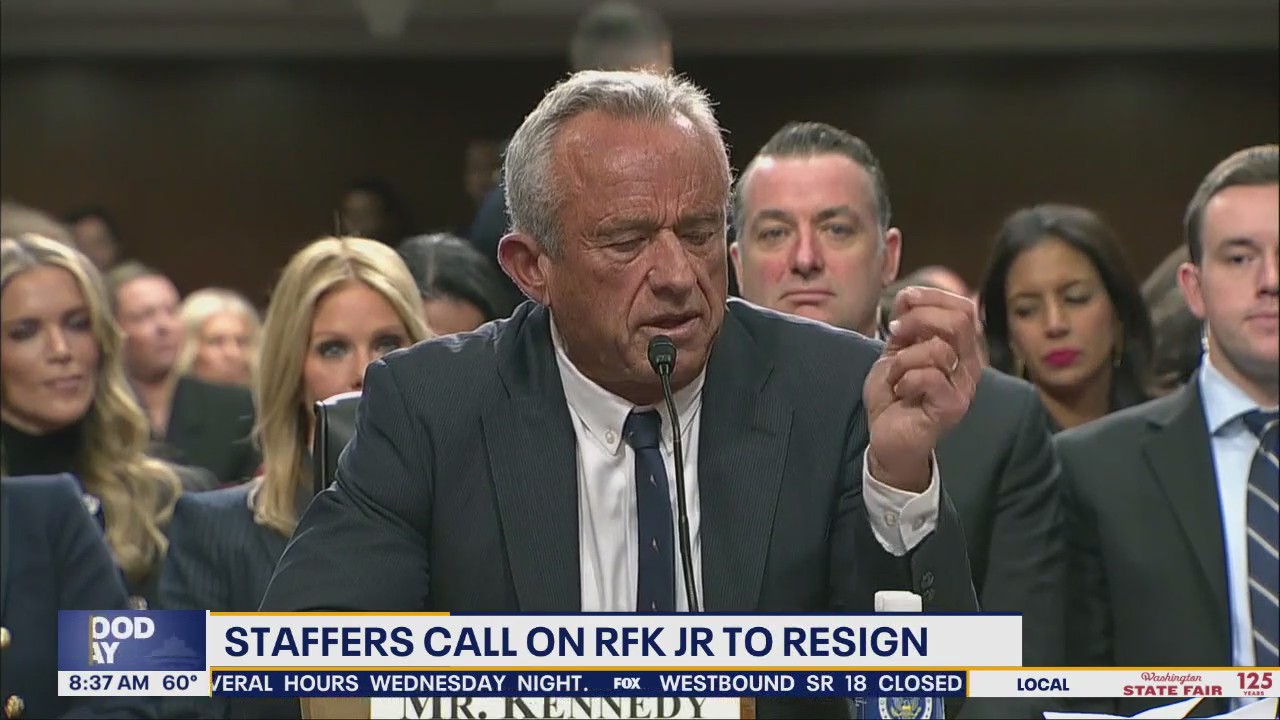 RFK Jr. grilled on Capitol Hill, staffers call on him to resign | FOX ...