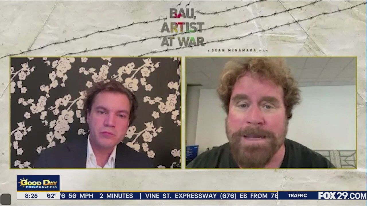 Emile Hirsch & Sean McNamara talk new film 'Bau Artist at War' | FOX 29 ...