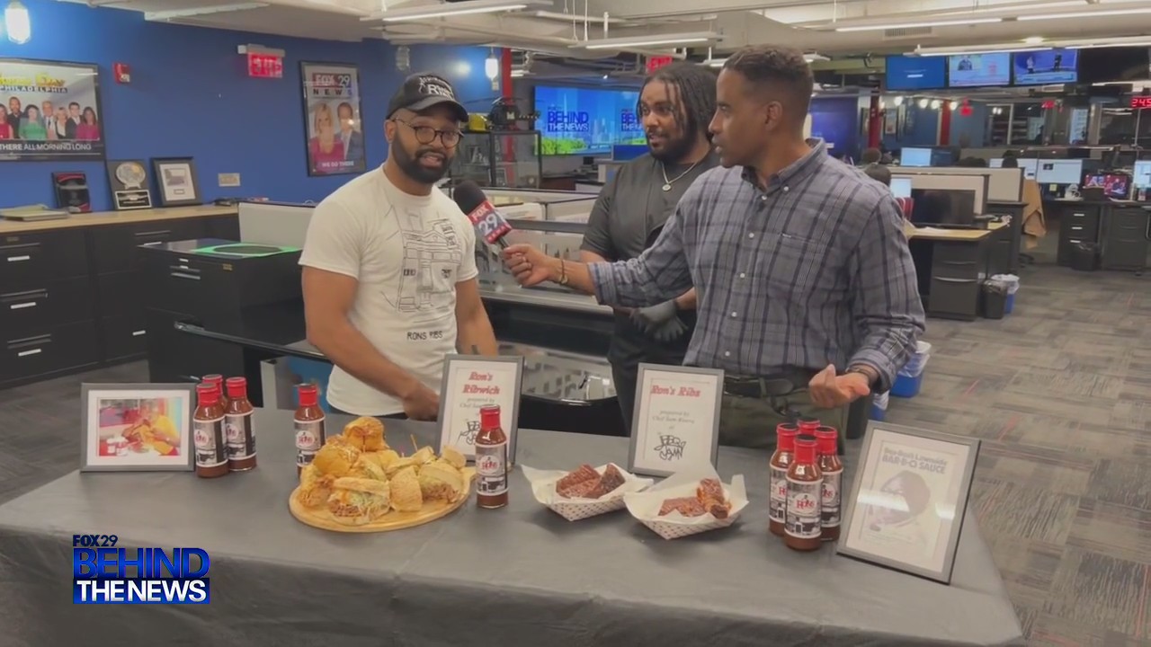 FOX 29 Behind The News: What's For Dinner? - Ron's Ribs' Signature BBQ ...