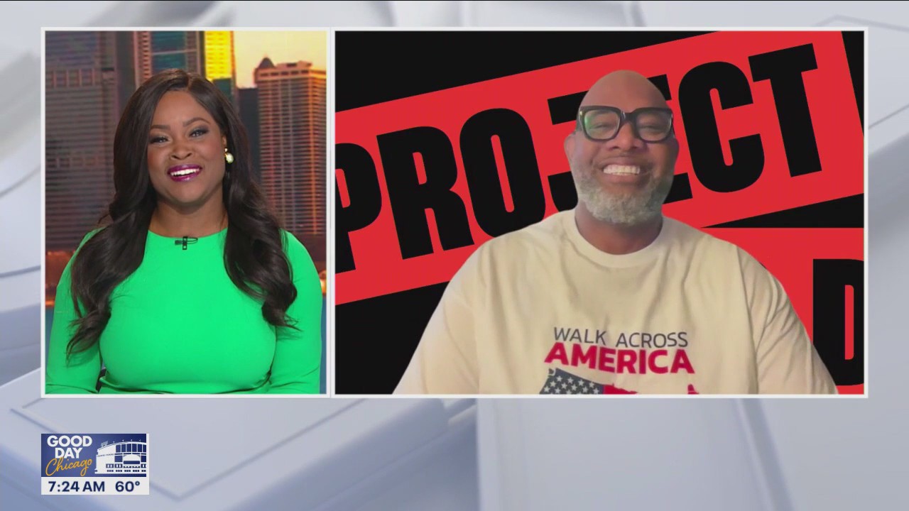 Chicago Pastor Corey Brooks launches 1 million step walk across America ...