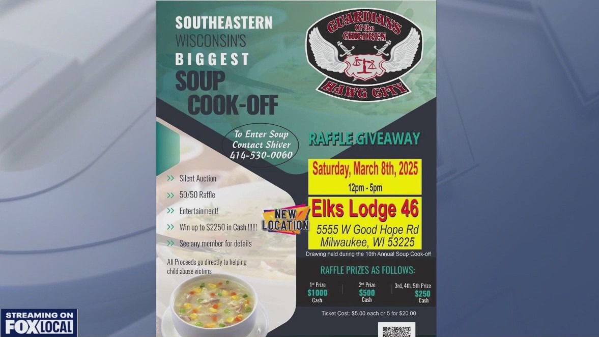 Guardians of the Children annual Soup Cook Off | FOX6 Milwaukee