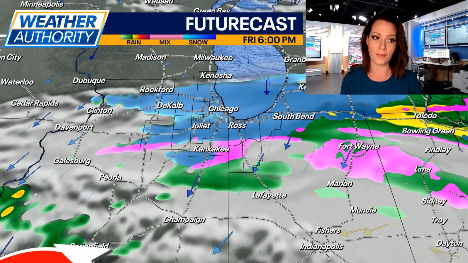 Chicago weather: Slushy snow expected Friday before a sunny, warmer ...