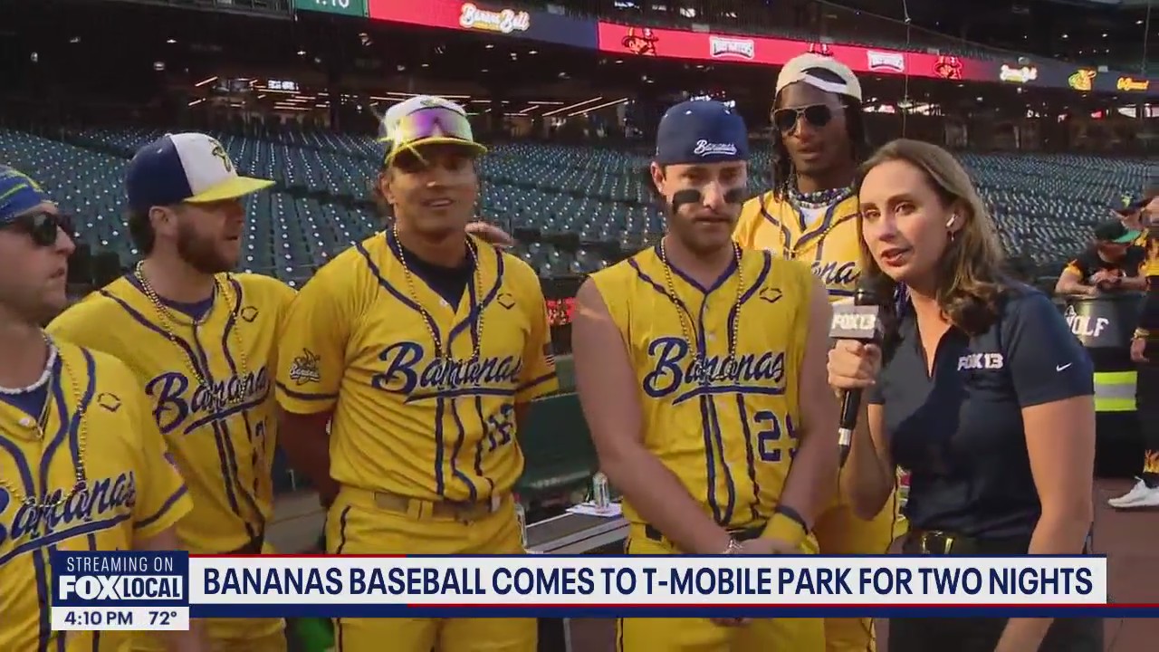Savannah Bananas take over Seattle's T-Mobile Park | FOX 13 Seattle