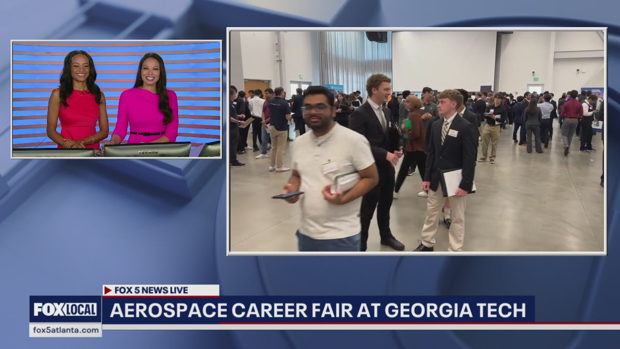 Georgia Tech hosts aerospace career fair | FOX 5 Atlanta
