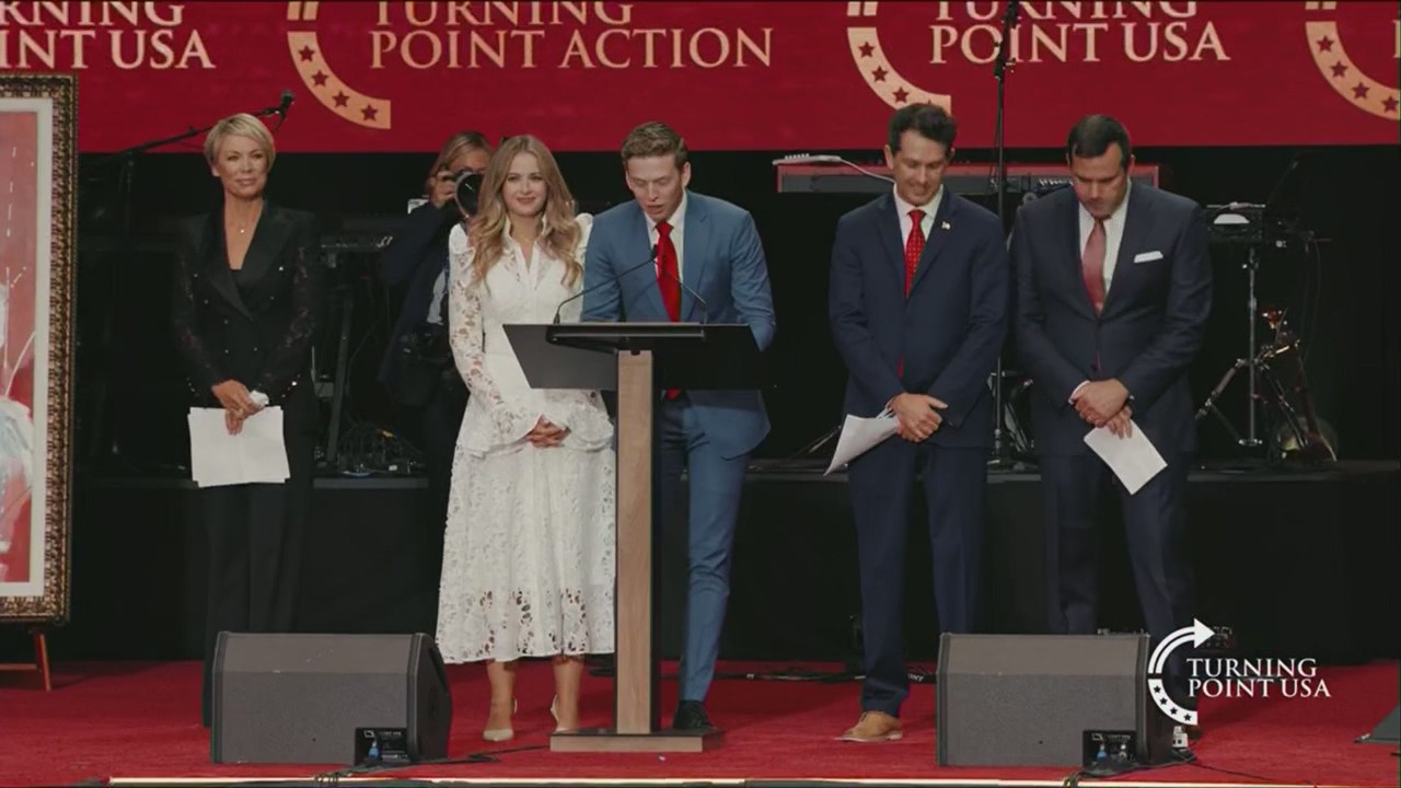 Turning Point execs speak at Charlie Kirk memorial | FOX 5 DC