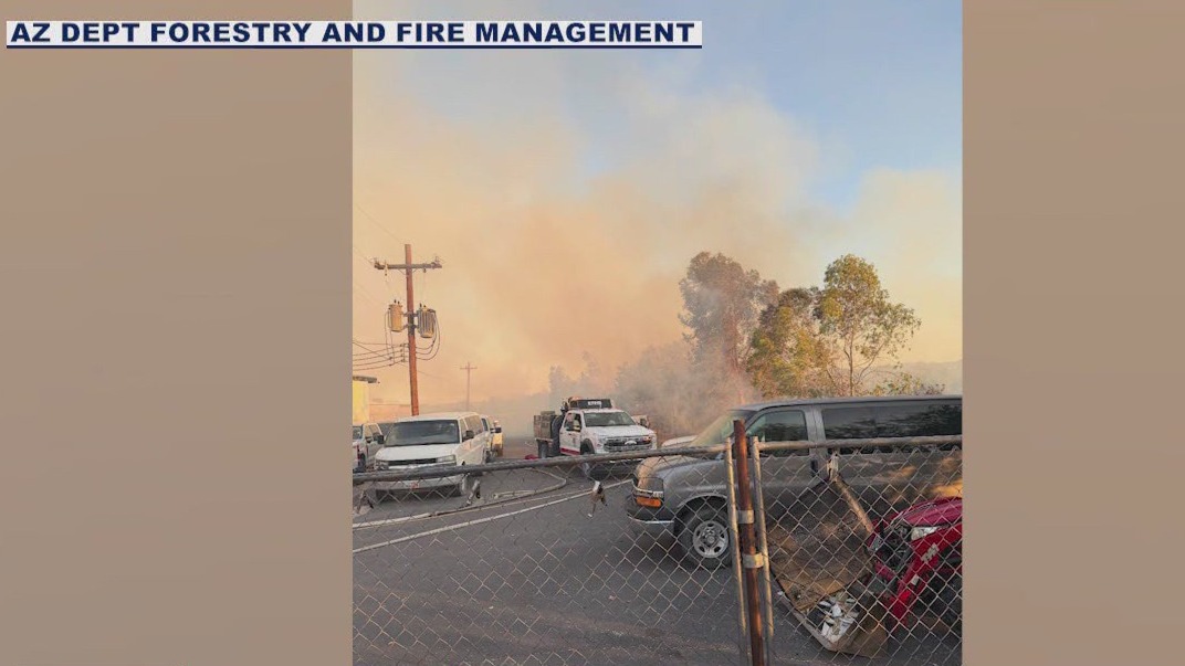 Forward progress stopped on Aztec Fire | FOX 10 Phoenix