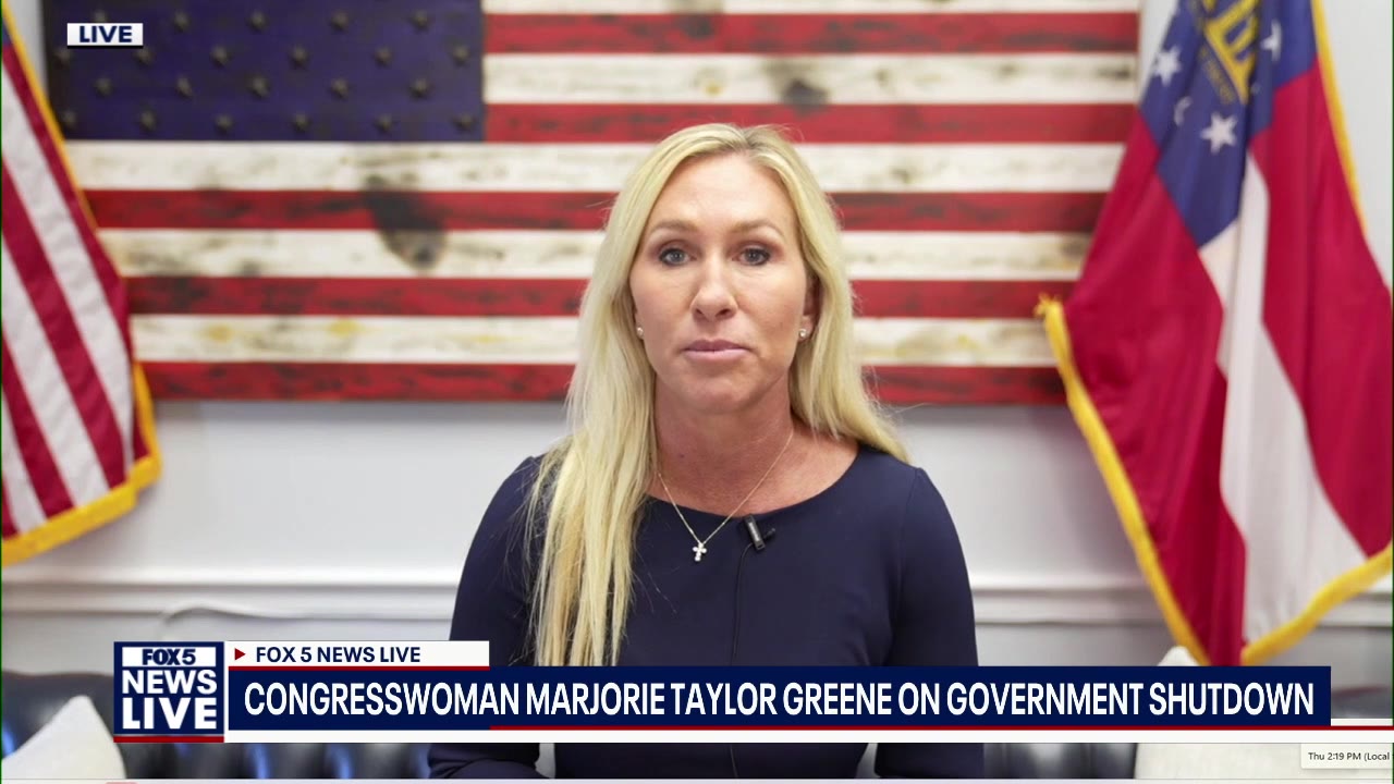 Marjorie Taylor Greene calls for bipartisanship to end government shutdown | FOX 5 Atlanta