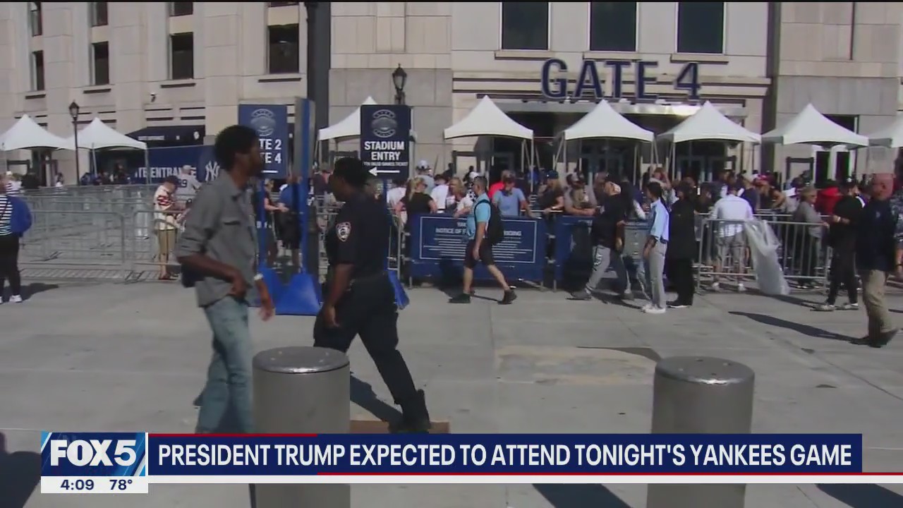 Trump to throw first pitch at Yankees game amid tight 9/11 security ...