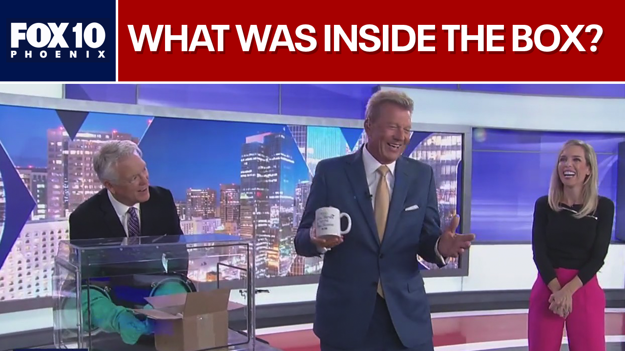 PETA sends FOX 10's John Hook a gift | FOX 10 Phoenix