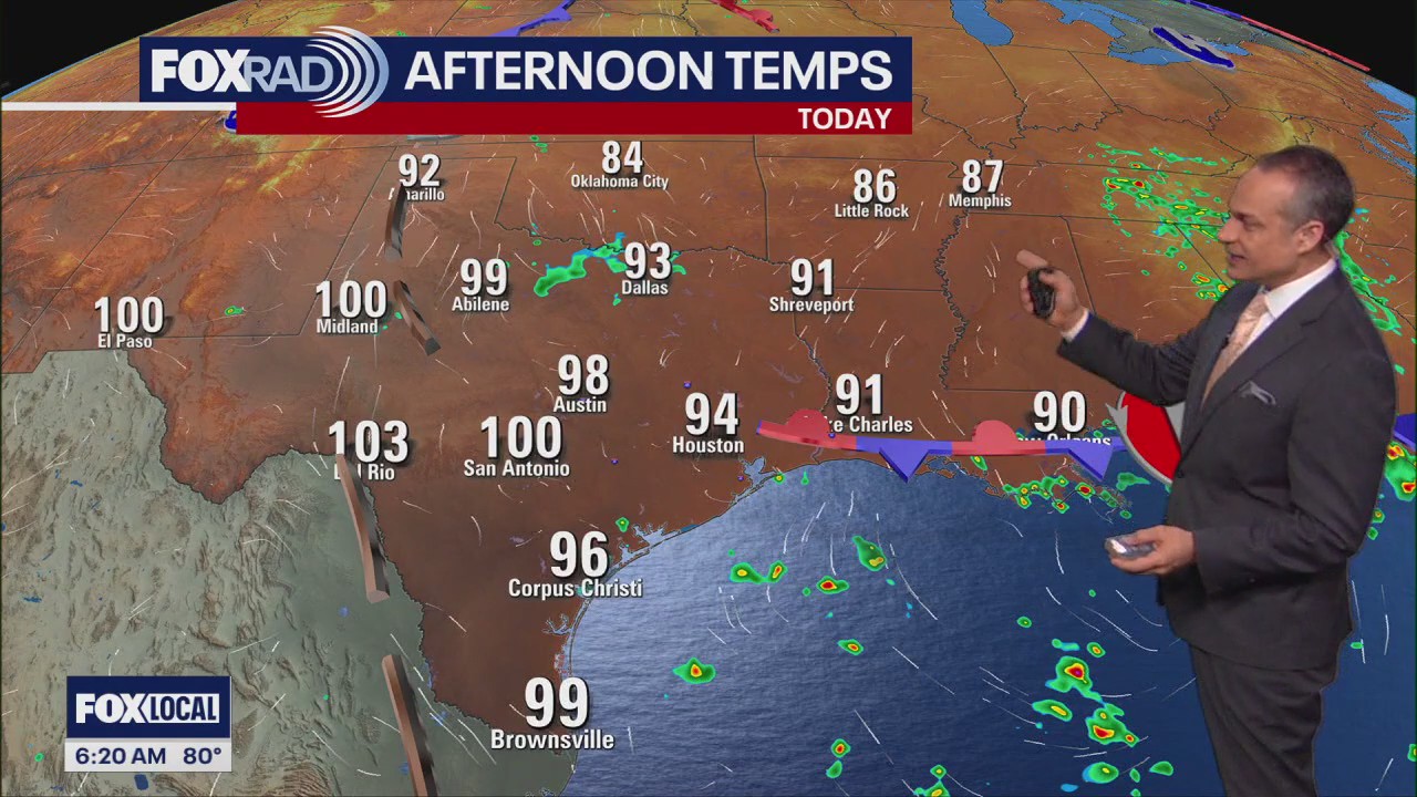Houston weather: August 3 morning forecast | FOX 26 Houston