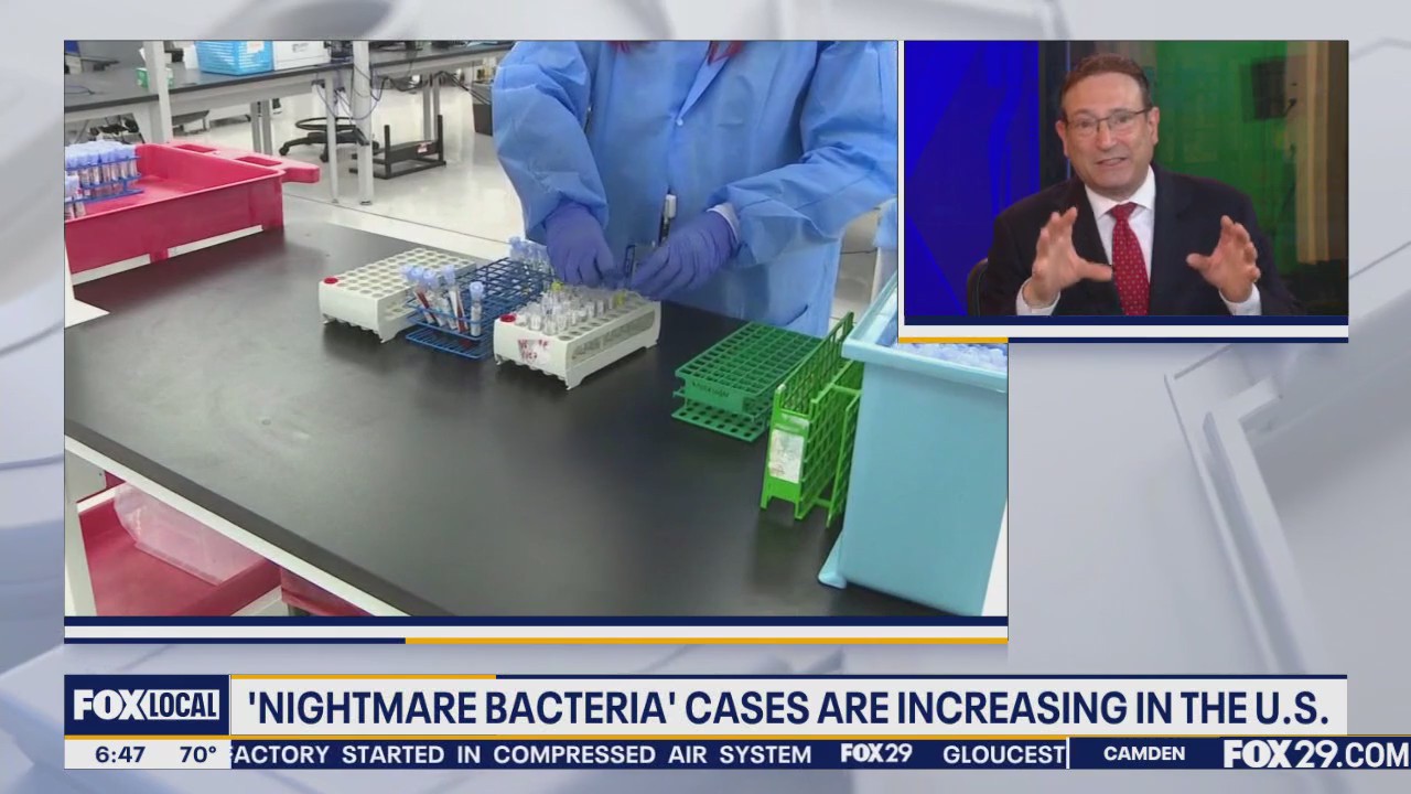 'Nightmare bacteria' cases on the rise in US, CDC report finds | FOX 29 ...