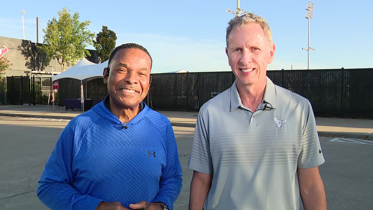 Marc Vandermeer at Texans training camp | FOX 26 Houston