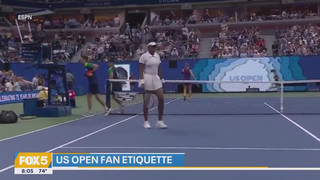 U.S. Open fan etiquette | Good Day Weekend | FOX 5 New York