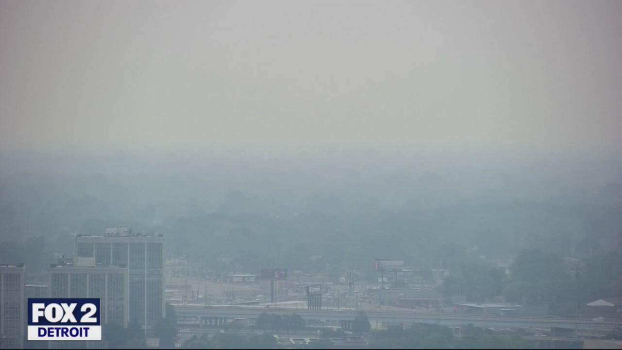 Air Quality Advisory continues for Metro Detroit amid Canadian wildfires | FOX 2 Detroit