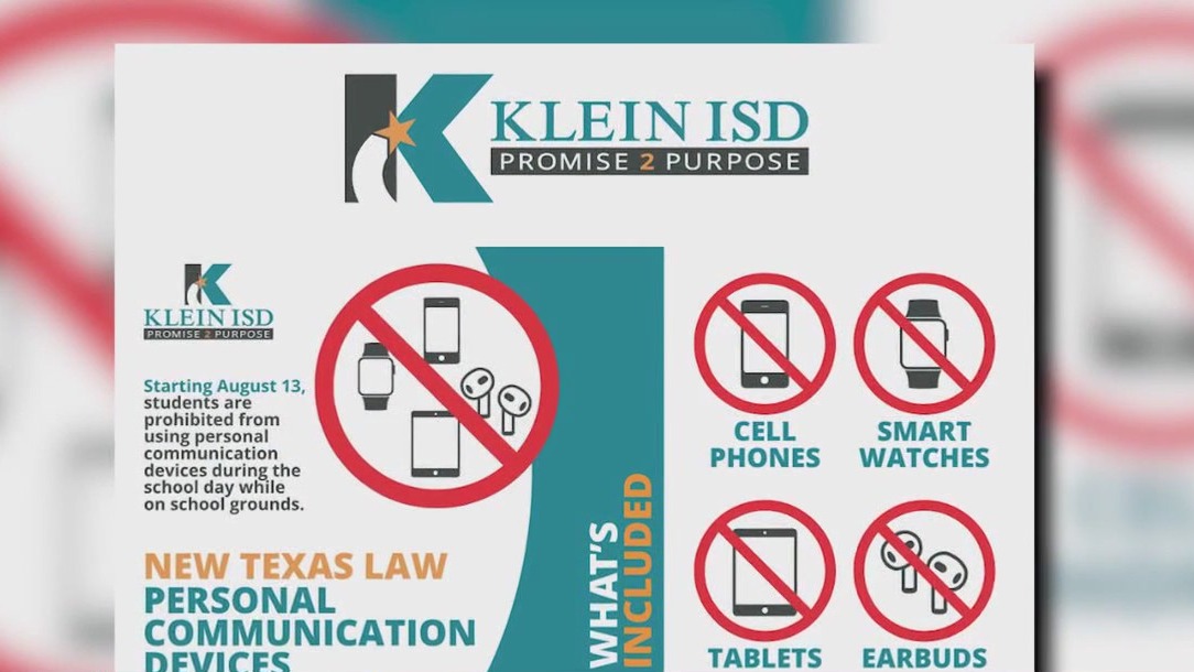 Local school districts announce cell phone policies | FOX 26 Houston