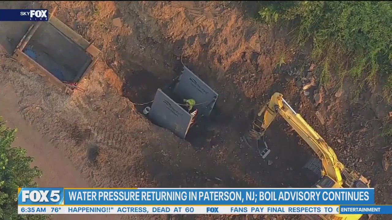 Boil advisory continues in New Jersey after Paterson water main break ...
