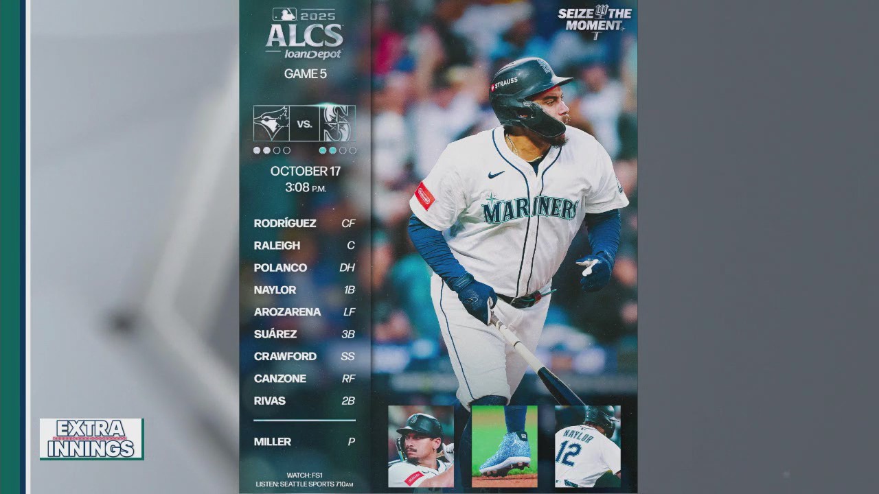 Mariners shake up lineup for crucial ALCS Game 5 | FOX 13 Seattle