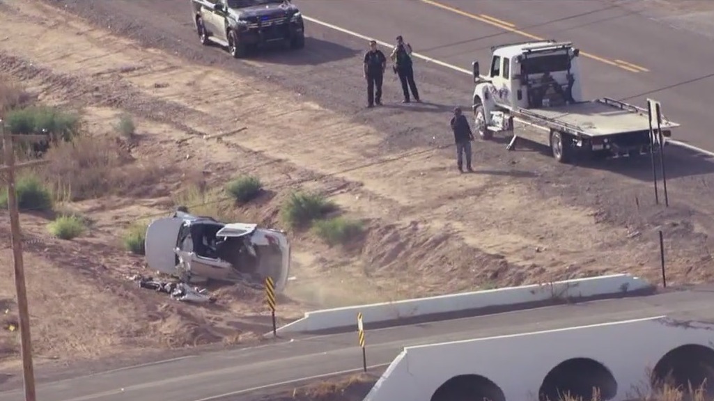 Bad crash along Maricopa-Casa Grande Highway | FOX 10 Phoenix