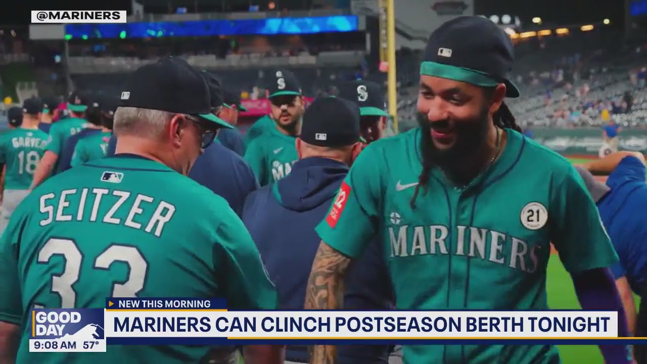 Seattle Mariners could clinch postseason berth tonight | FOX 13 Seattle