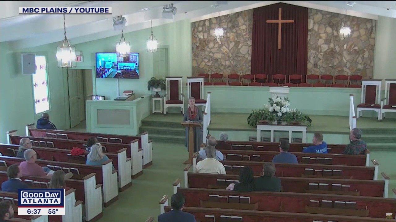 Kim Carter Fuller at Maranatha Baptist Church | FOX 5 Atlanta