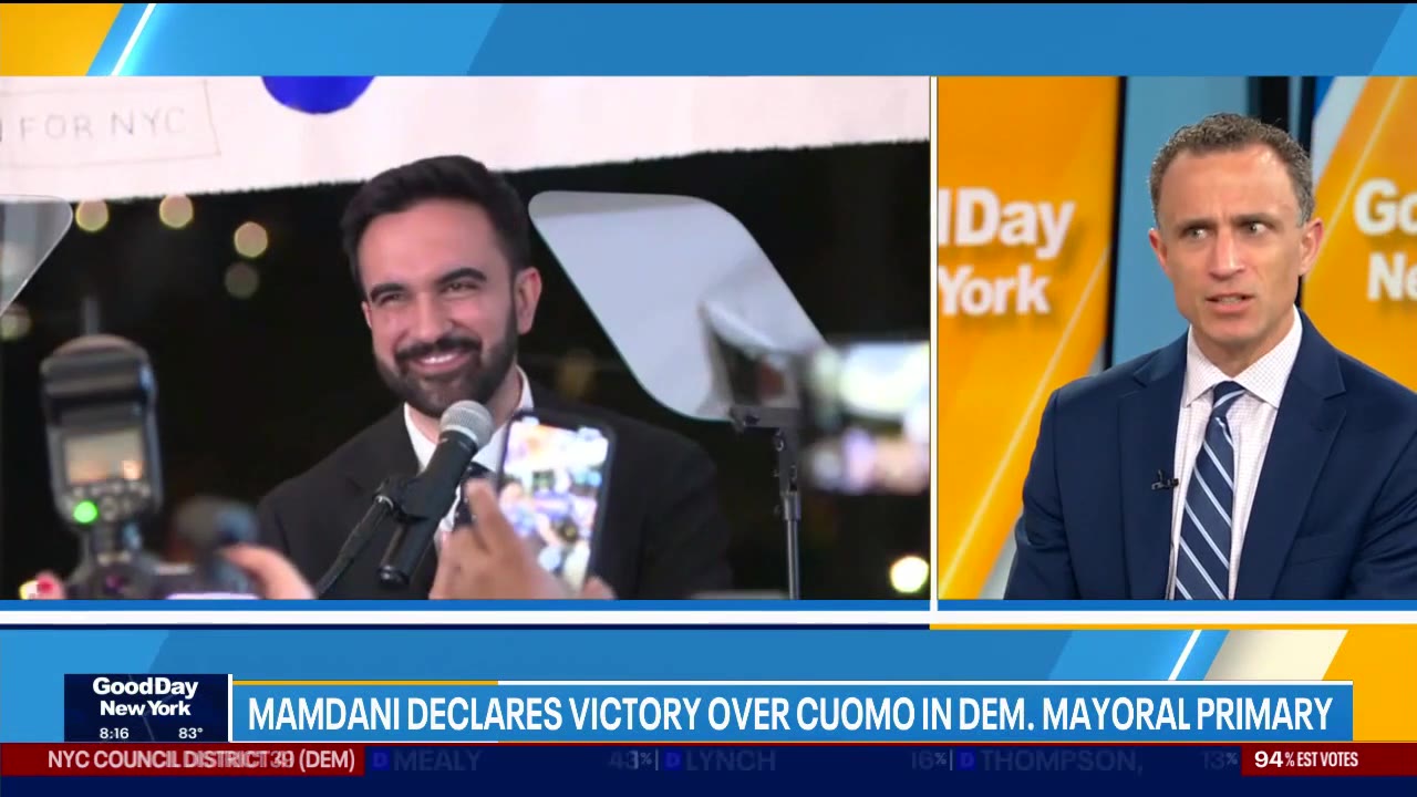 Ben Max on what Mamdani's victory says about Democrats, Cuomo | FOX 5 ...