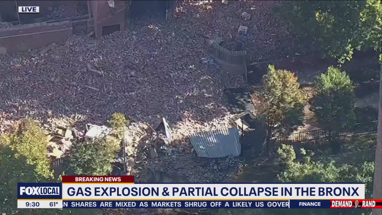 Partial building collapse in New York City | FOX 29 Philadelphia