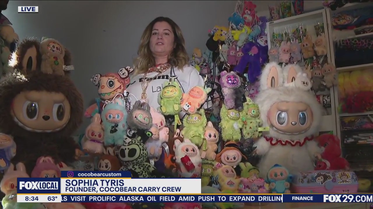 Labubu dolls: Local woman shows off incredible collection | FOX 29 ...