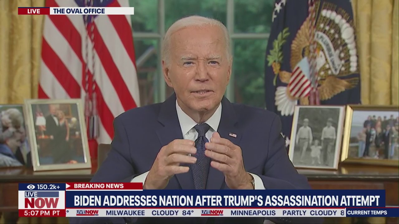 ANALYSIS: Presidential address after Trump assassination attempt ...