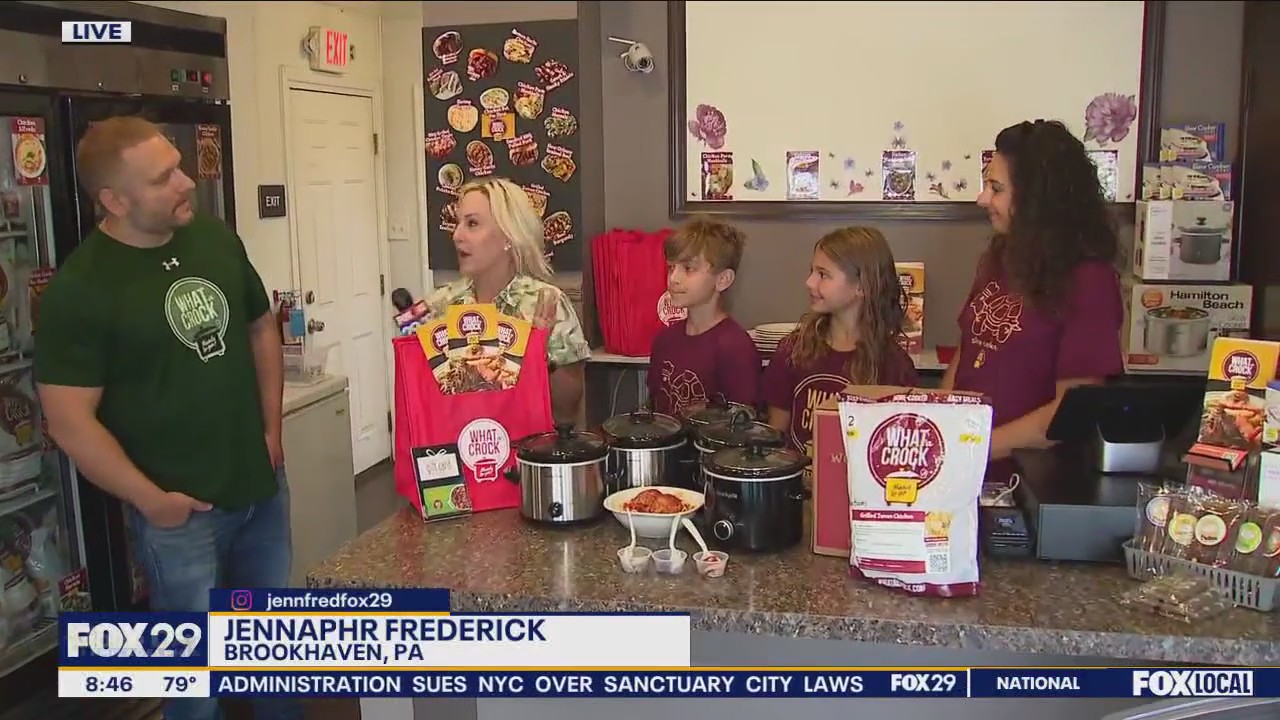 "What a Crock Meals" Started In Delco | FOX 29 Philadelphia