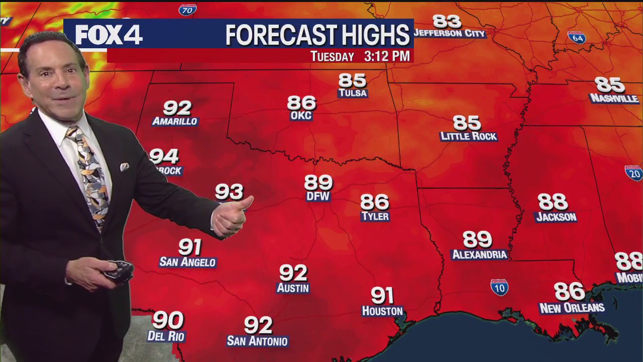 Dallas weather: Sept. 9 morning forecast | FOX 4 Dallas-Fort Worth
