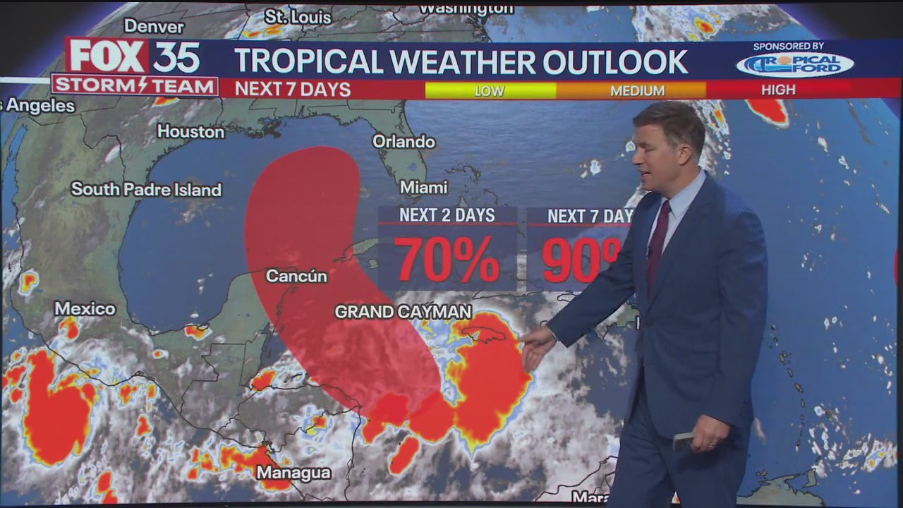 Invest 97L: System in Caribbean likely to make landfall as hurricane ...
