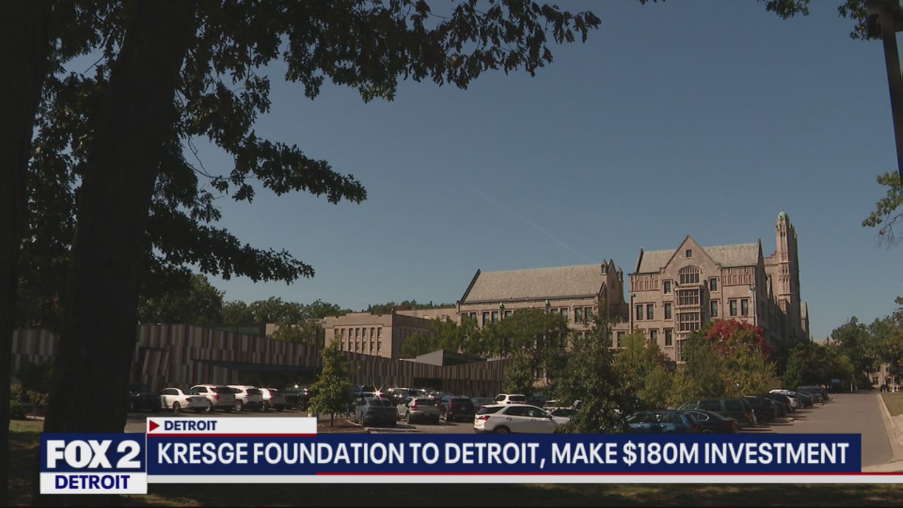 Kresge foundation to Detroit, makes $180M investment | FOX 2 Detroit