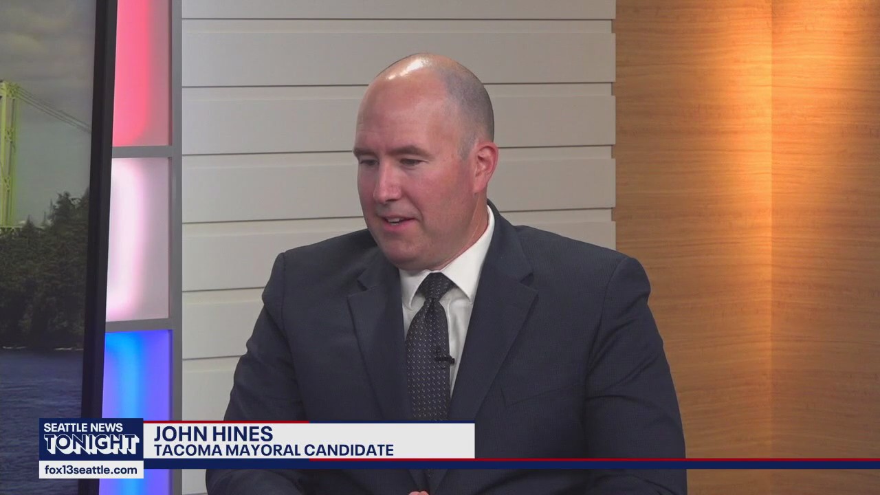 One-on-one with Tacoma Mayoral Candidate John Hines | FOX 13 Seattle