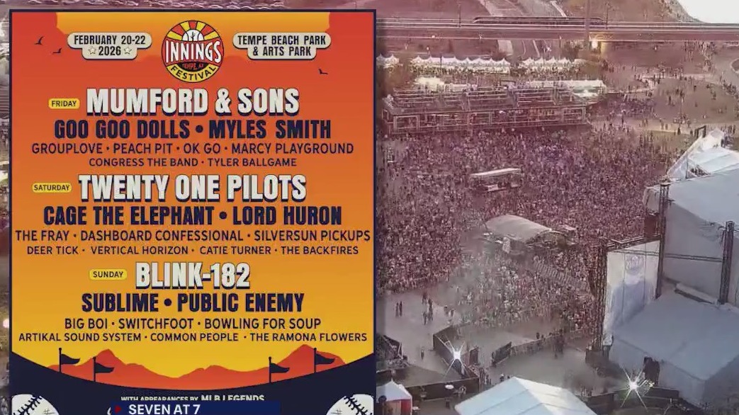 Innings Festival announces 2026 lineup | FOX 10 Phoenix