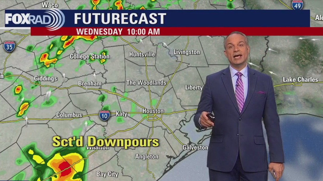 Houston weather: Scattered strong storms Wednesday | FOX 26 Houston