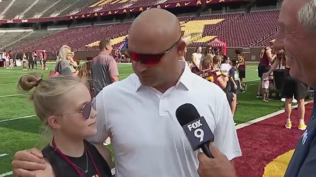 Gophers host BBQ for Children's Hospital patients | FOX 9 Minneapolis ...