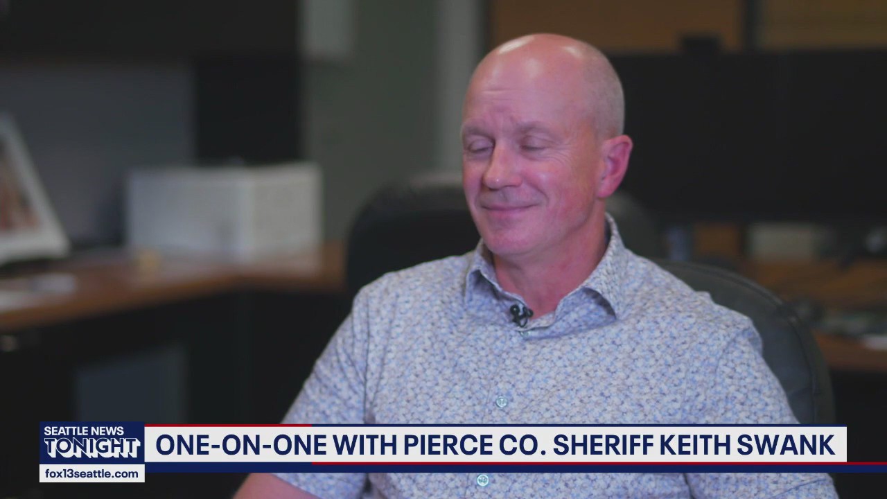 One-on-one with Pierce County Sheriff Keith Swank | FOX 13 Seattle