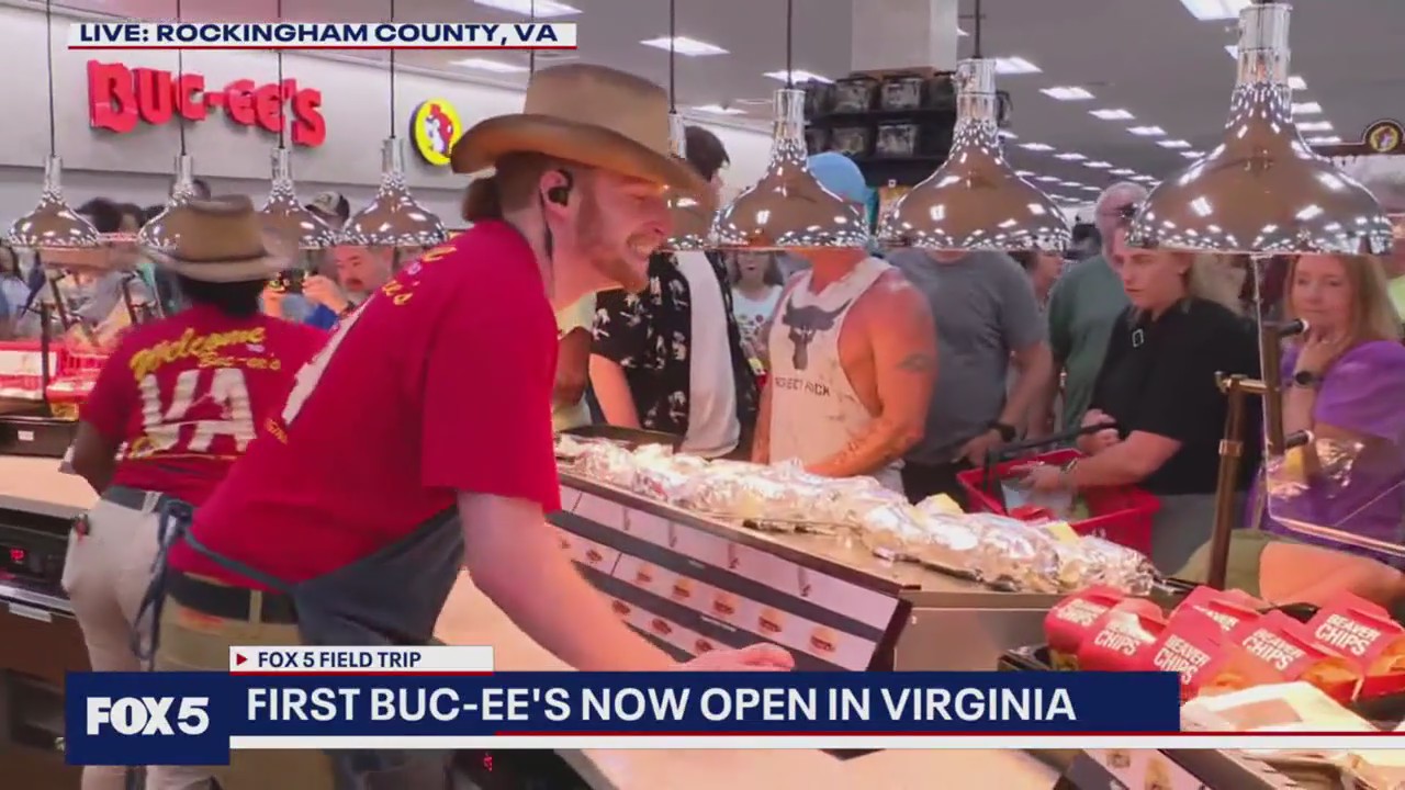 Buc-ee’s opens first Virginia location | FOX 5 DC
